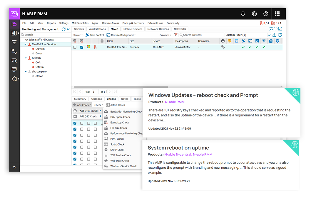 RMM Solutions for MSPs and IT Service Providers - N-able