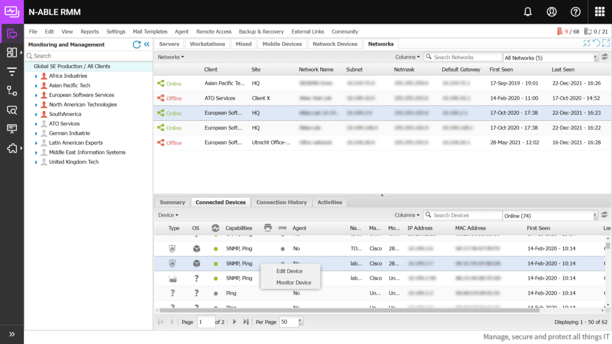 RMM Solutions for MSPs and IT Service Providers - N-able